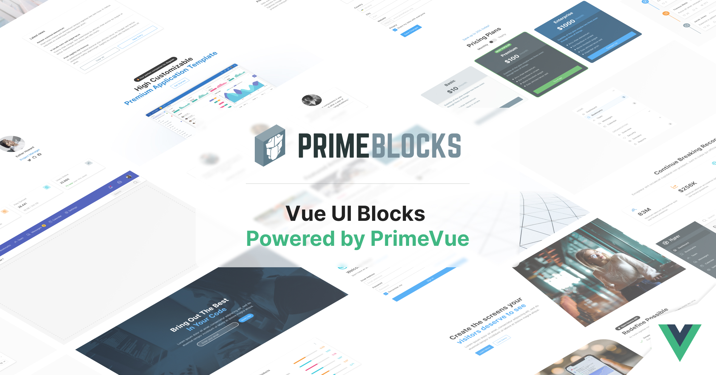 Introducing PrimeBlocks for PrimeVue – PrimeFaces